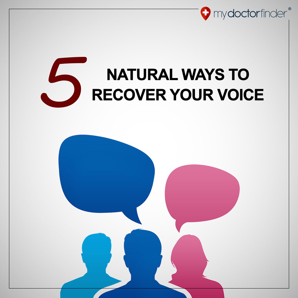 5 Natural Ways to Recover your Voice