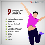 9 Types of Food for You to Stay Healthy