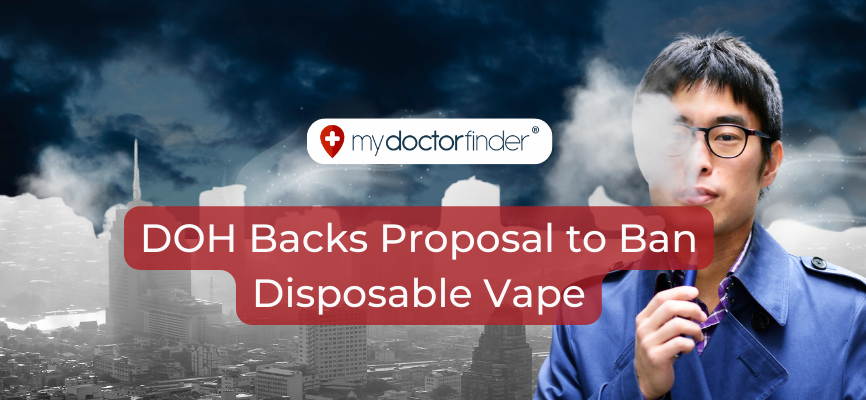 DOH Backs Proposal to Ban Disposable Vape