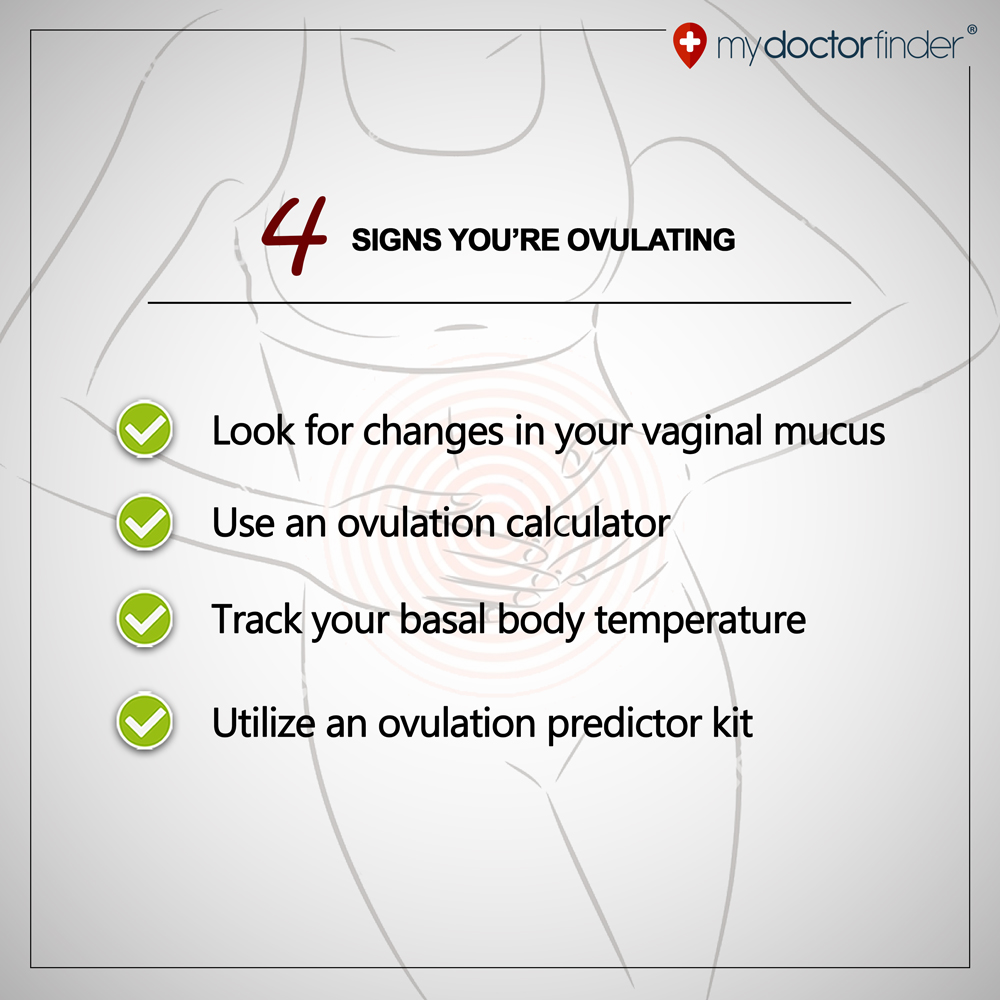 Four Signs You’re Ovulating Four Signs You’re Ovulating